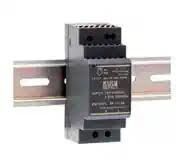 HDR-15 SMPS Enclosure 15W DC 5V 2.4A DIN Rail Enclosure Switching Power ...